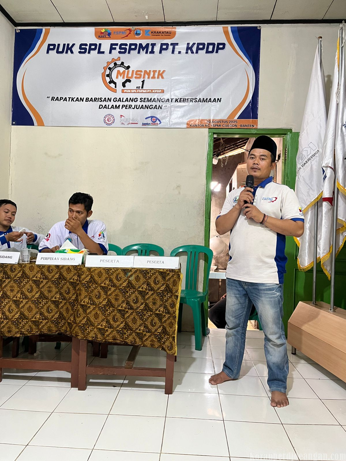 M. Hapid Kembali Terpilih Menjadi Ketua PUK SPL FSPMI PT. KPDP Cilegon Periode 2025-2029 - KPonline