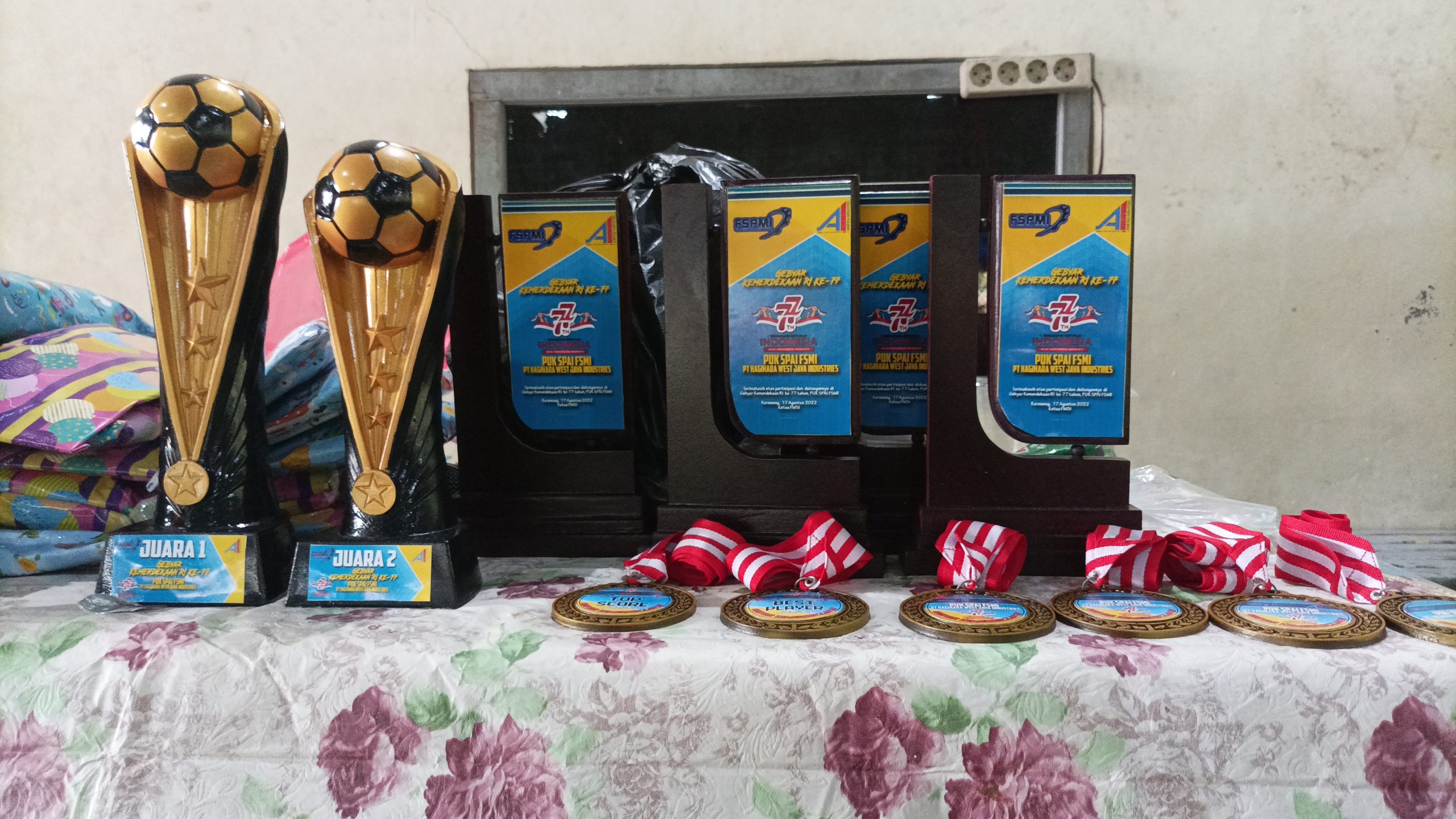 Tingkatkan Semangat dalam Berjuang dan Sportifitas, PUK SPAI FSPMI PT. Hagihara West Java ...