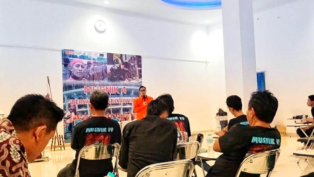 Andri Wibowo Kembali Terpilih Menjadi Ketua di Musnik IV PUK SPAI FSPMI PT. Hagihara West Java ...