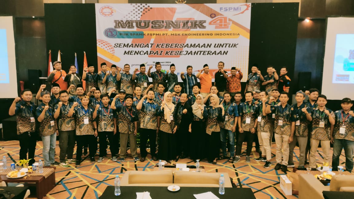 PUK SPAMK FSPMI PT. MSK Laksanakan Pemilihan Kepengurusan Baru Pasca Pemilu 2024 - KPonline