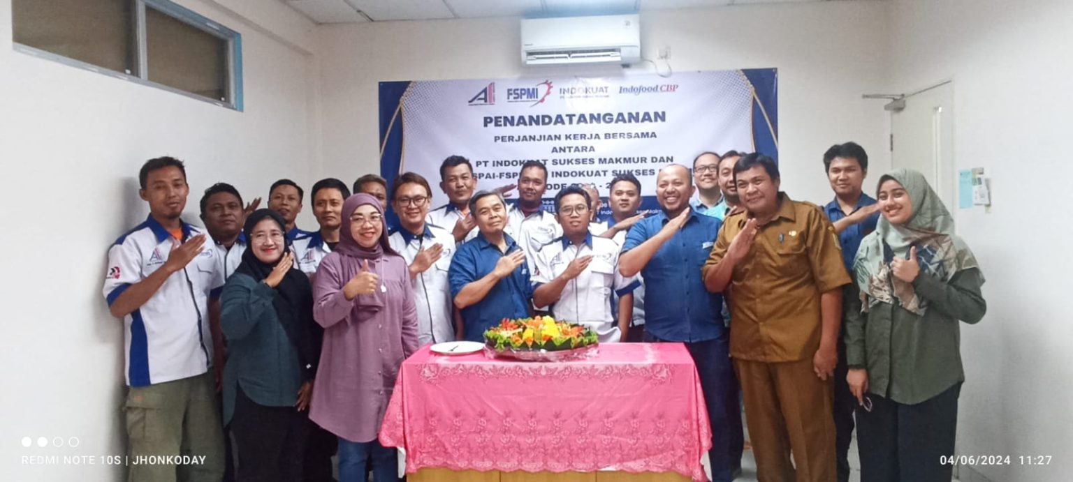 PUK SPAI FSPMI PT. Indokuat Sukses Makmur Bersama Perusahaan Tanda ...