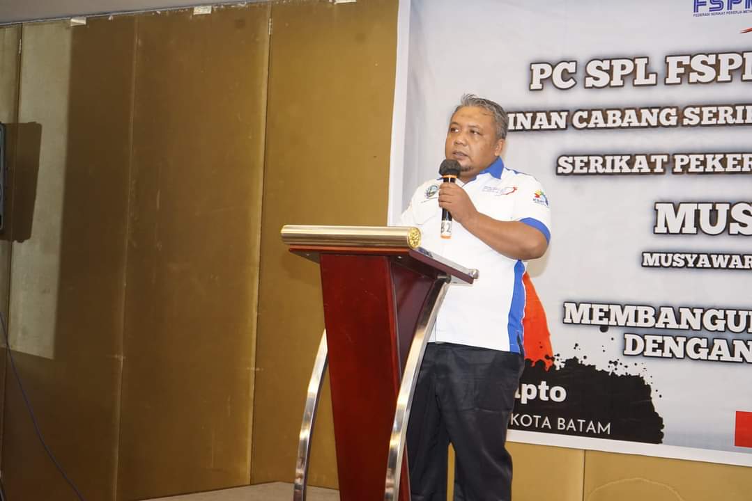 Ketua Umum Pimpinan Pusat Apresiasi Terpilihnya Kembali Suprapto Sebagai Ketua PC SPL FSPMI Kota ...