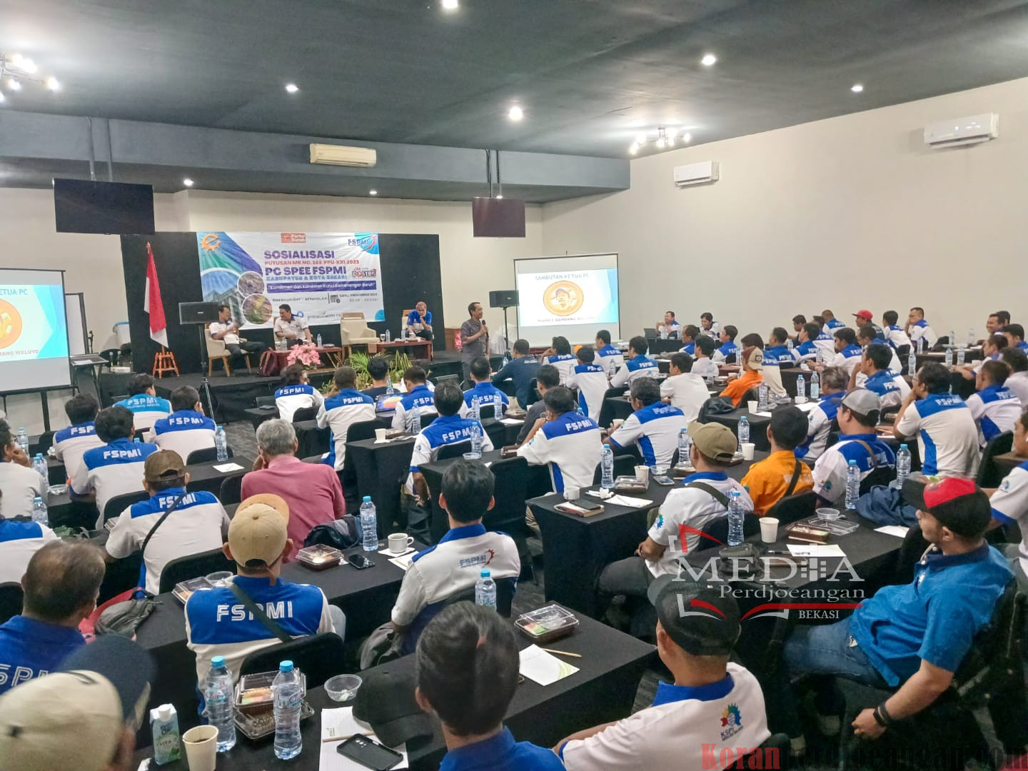 Pimpinan Cabang SPEE FSPMI Bekasi Sosialisasikan Putusan MK No. 168/PPU-XXI/2023 - KPonline