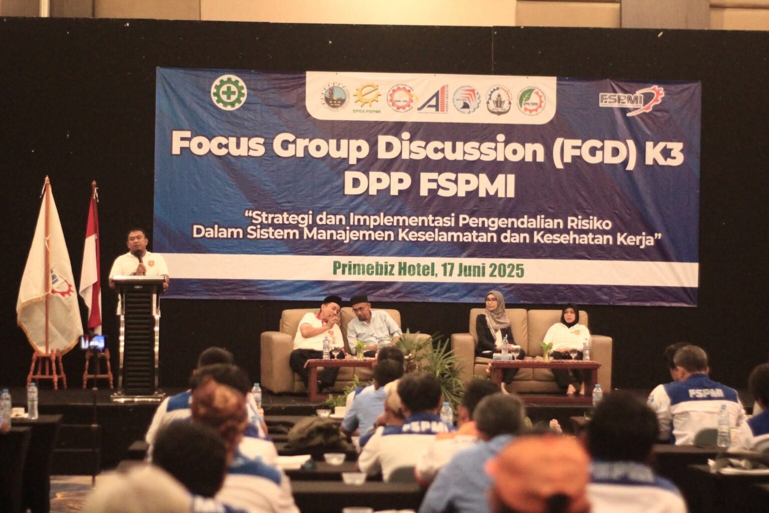 Dewan Pimpinan Pusat Adakan FGD K3 Bersama FSPMI Bekasi - KPonline