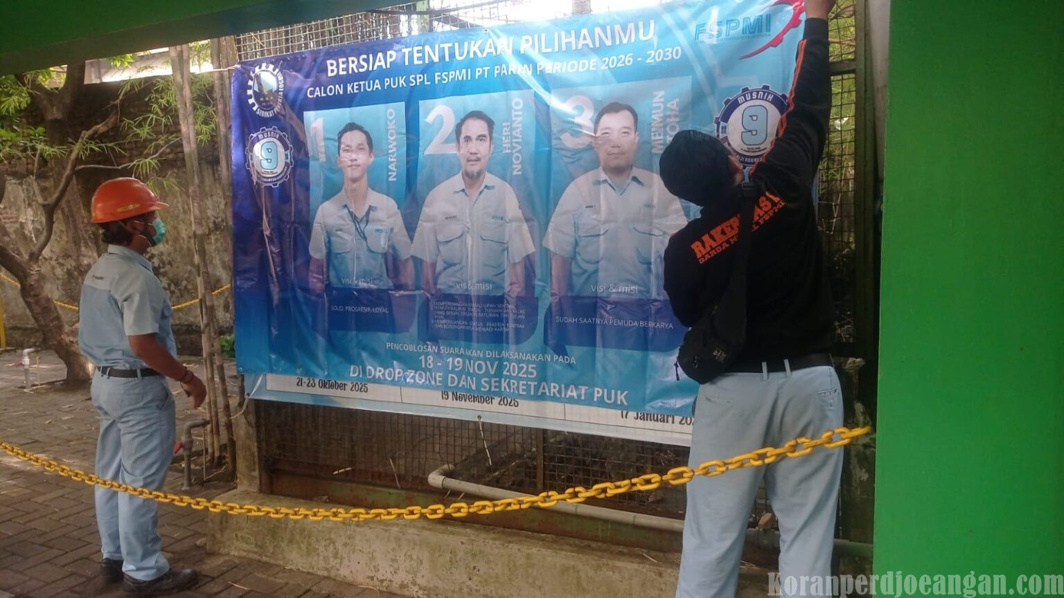 Tiga Calon Ketua Siap Bertarung dalam MUSNIK IX PUK SPL FSPMI PT ...